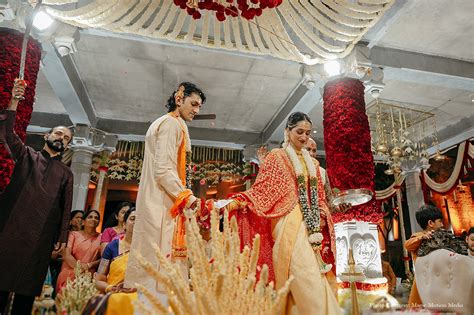 Sahil Doshi And Varsha Mani Amitarasa Karnataka Weddingsutra