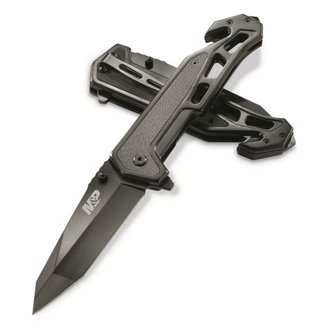 Smith And Wesson Mandp Border Guard Spring Assist Folder Knife Sportsman