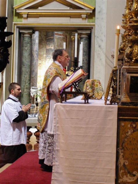 Fr Hunwickes First Mass In The Old Rite Transalpine Redemptorists At