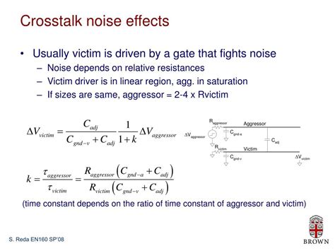 Ppt Design And Implementation Of Vlsi Systems En1600 Lecture 16 Interconnects And Wire