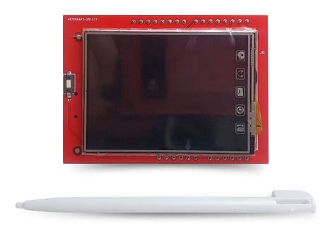 Tela Display Tft Touchscreen Para Arduino Caneta Mercado Livre