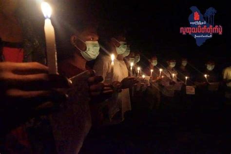 ရေစကြိုမြို့နယ်တွင် ဖက်ဆစ် စစ်တပ် တော်လှန်ရေး ညသပိတ် ပြုလုပ် Khit Thit Media