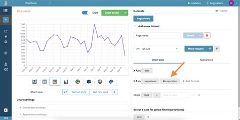 How To Visualize Simple Analytics Data With Chartbrew Simple Analytics Docs