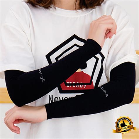 Aquax Unisex Cooling Arm Sleeves Cover Uv Sun Protection Outdoor