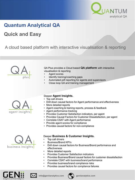 Quantum Analytical Qa Pptx Business Administration Business