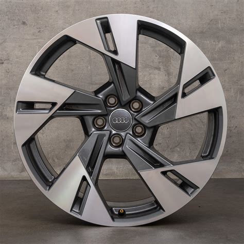 Audi 20 Tommer Fælge Q8 E Tron Ge Alloysfælge 4ke601025t 5 Arms Dynamisk