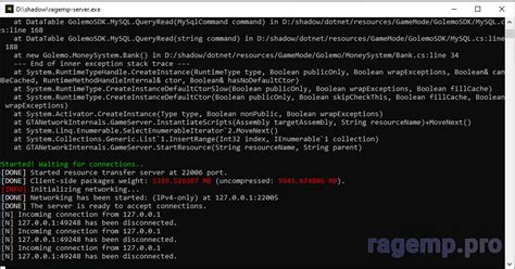 Gamemode Готовый мод сервера Shadow Role Play для мультиплеера Ragemp