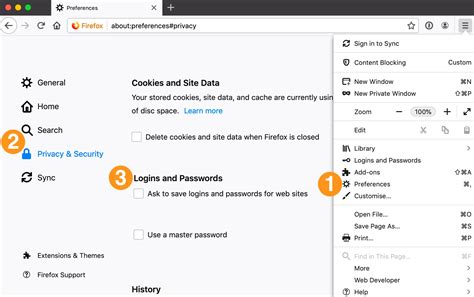 How To Stop Firefox From Remembering Passwords Robots Net