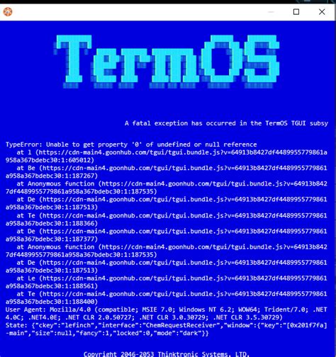 Chem Request Console Termos Bsod · Issue 19159 · Goonstation