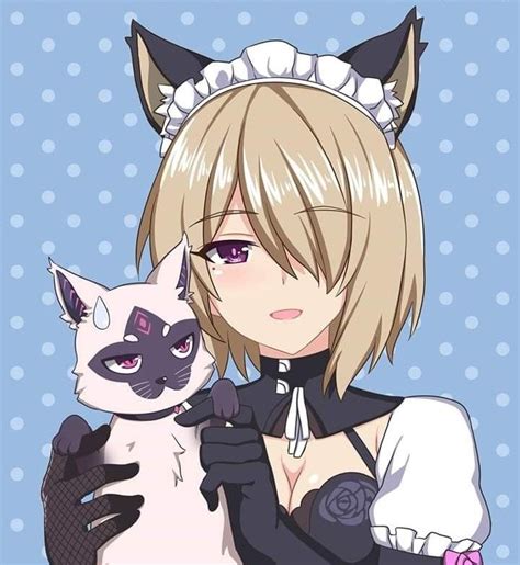 Hentai Save The World Anime Girl Neko Kittens Playing Manga Games