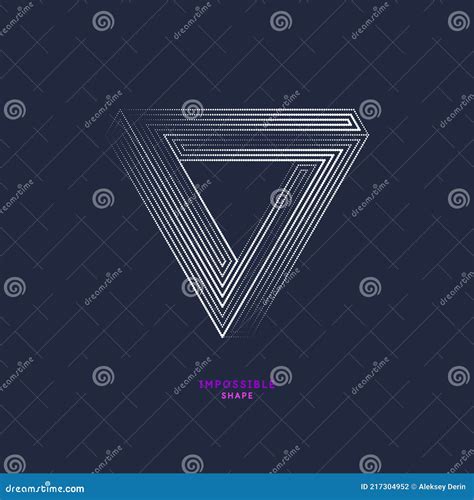 Impossible Geometric Shapes Paradox Geometry Line Figures Unexpanded