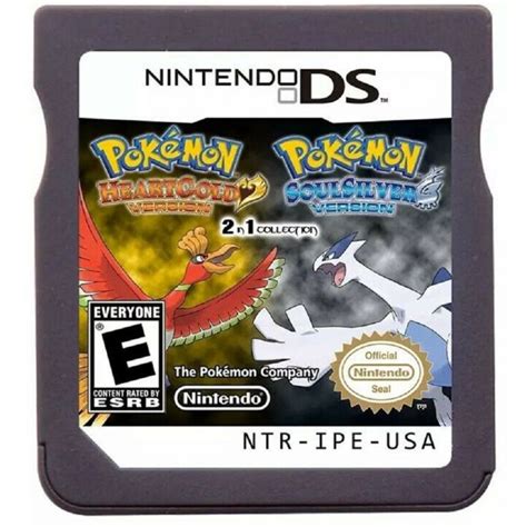 Cartucho R4 Repro Nintendo Ds 2 En 1 Pokémon Oro Heartgold Y Plata