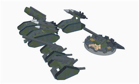 🧨 Wargame Battletech Artillery Pack・ Stl File For 3d Printing・cults
