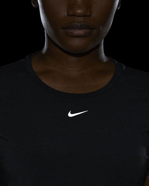 Nike Dri Fit Uv One Luxe Womens Standard Fit Short Sleeve Top Nike Za