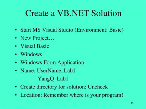 CS 2340 Programming In VB Instructor Dr Qi Yang Office 213 Ullrich