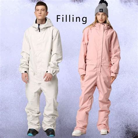Мужской флисовый сноубордический комбинезон dollplus | AliExpress