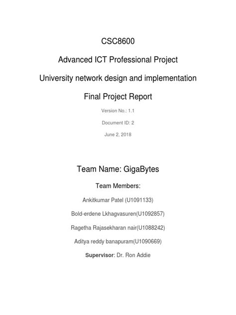 University Network Design And Implementation Pdf Virtual Private