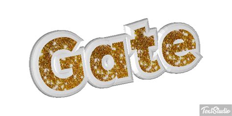 Gate Word Animated  Logo Designs