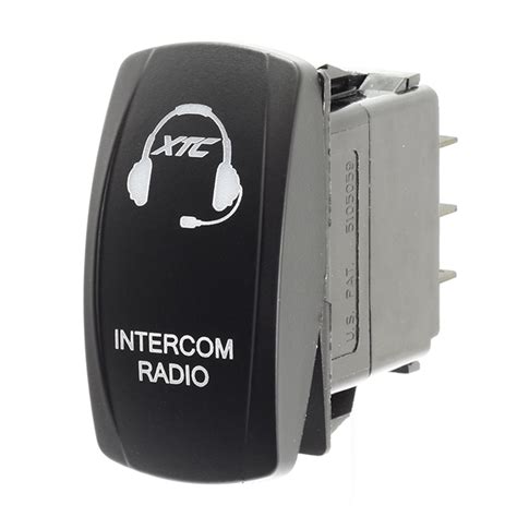 Xtc Power Products Intercom Radio Rocker Switch Jagged X Offroad