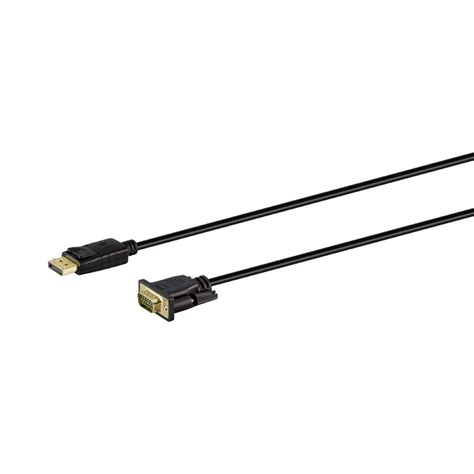 LINKQNET 1 8M 1080P DISPLAYPORT MALE TO VGA MALE ADAPTER CABLE Linkqage