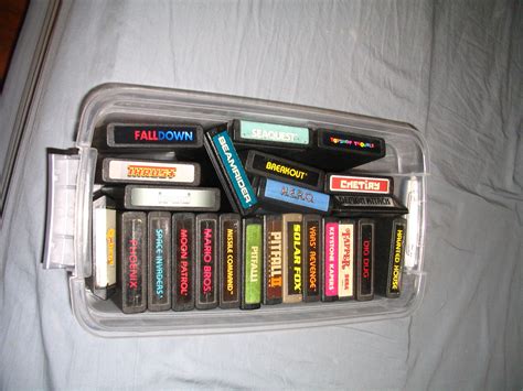 Pic Of My A Titles Bin Atari 2600 Atariage Forums