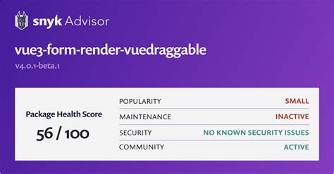 Vue Form Render Vuedraggable Npm Package Snyk