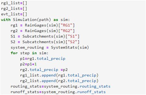 rain gage total precipitation can´t be set correctly · issue 238 · pyswmm pyswmm · github