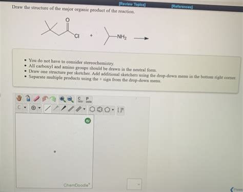 Solved Review Toples Draw The Structure Of The Major Chegg