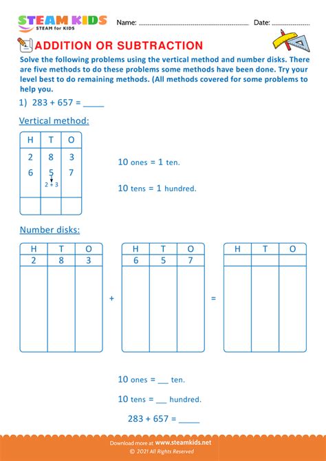 Free Math Worksheet Solve The Following Problems Worksheet 13