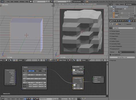 Best Way To Apply Displacement Map Materials And Textures Blender Artists Community