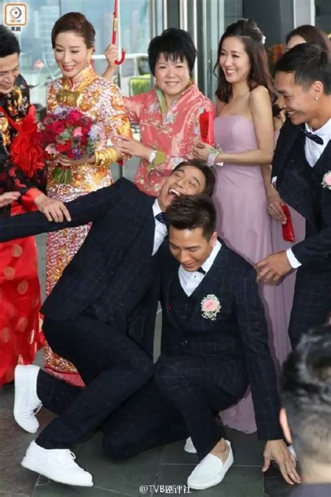 杨怡罗仲谦今日结婚啦！ 婚礼现场两人“咀个唔停”！ 搜狐