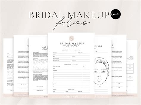 Editable Bridal Makeup Contract Template Makeup Contract Agreement
