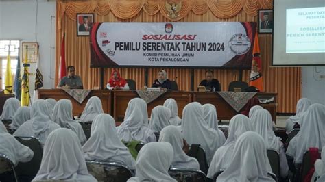 Sukseskan Pemilu Serentak 2024 Pemilih Pemula Jadi Perhatian KPU Kota