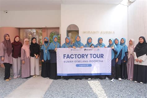 Keseruan Santri Rgi Ikuti Factory Tour Ke Wiranti Kurnia Bride