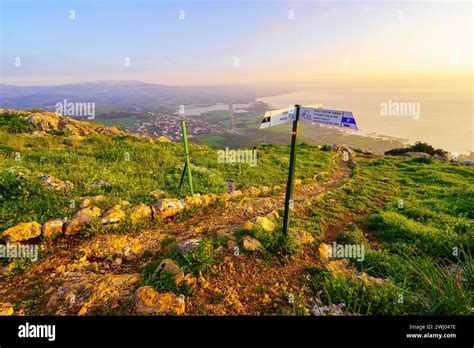 Arbel Israel February 09 2024 Sunrise View Of The Sea Of Galilee