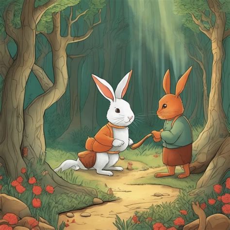 Cuento El Conejo Y La Zorra Ladrona