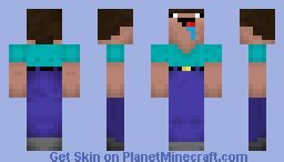 Steve Noob Minecraft Skin