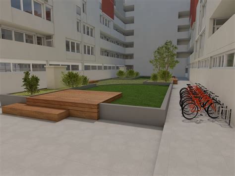 Prijedlog Za Uređenje Atrija Moja Zgrada