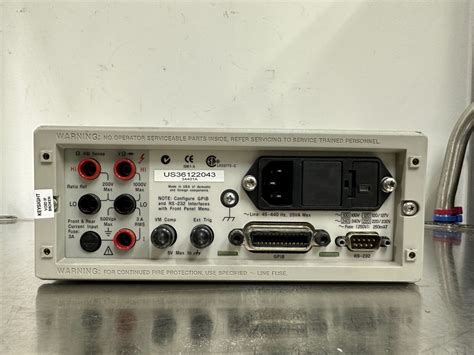 Agilent Hp 34401a 6 5 Digit Multimeter Novus Ferro Pte Ltd