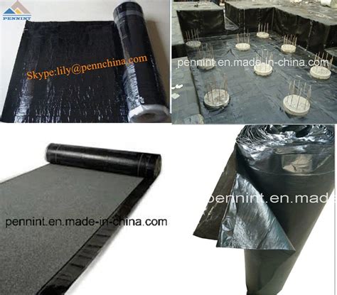 Roof Self Adhesive Polymer Modified Bitumen Waterproof Membrane Lining