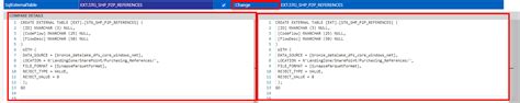 Schema Compare Between 2 Databases With External Tables Doesnt Work · Issue 270 · Microsoft