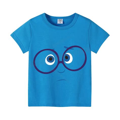 Camiseta De La Película Inside Out 2 Para Niños Y Niñas Ropa De Moda