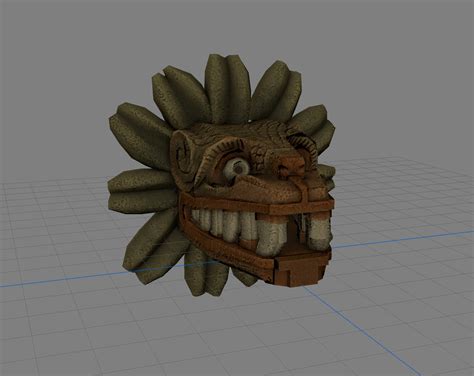Quetzalcoatl 3d Model By Demelk