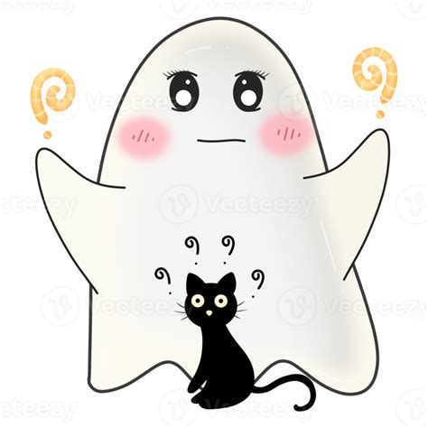 Halloween Ghost Cute Ghost 28149395 Png