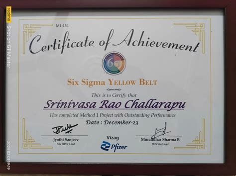 Srinivasarao Challarapu On Linkedin Im Happy To Share That Ive Obtained A New Certification