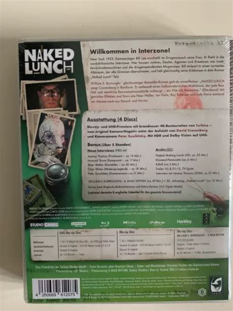 Naked Lunch Edition K Ultra Hd Blu Ray Eu Import Turbine Disk