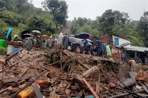पहिरोले पुरिएर बेपत्ता भएकाको खोजी कार्य तीव्र