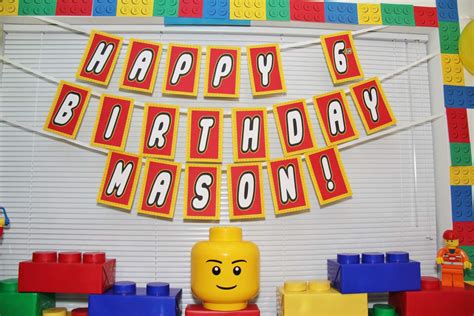 Legos Birthday Party Ideas Photo 1 Of 25 Catch My Party