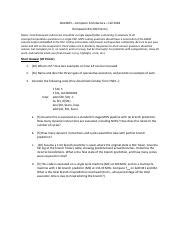CDA4205 HW4 V2 Pdf CDA4205 Computer Architecture Fall 2018