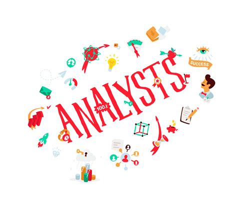 Icons On The Theme Of Analytics Vector Analytics Logo With A Set Of Icons About SEO 4406299